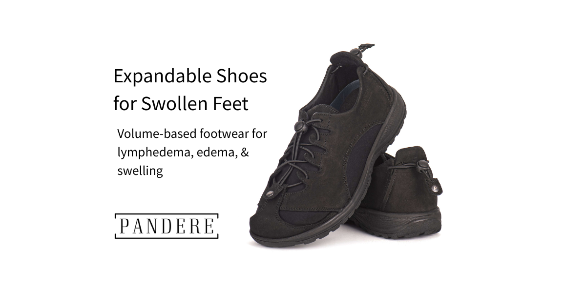 Expandable Shoes for Lymphedema & Swollen Feet – Pandere Shoes